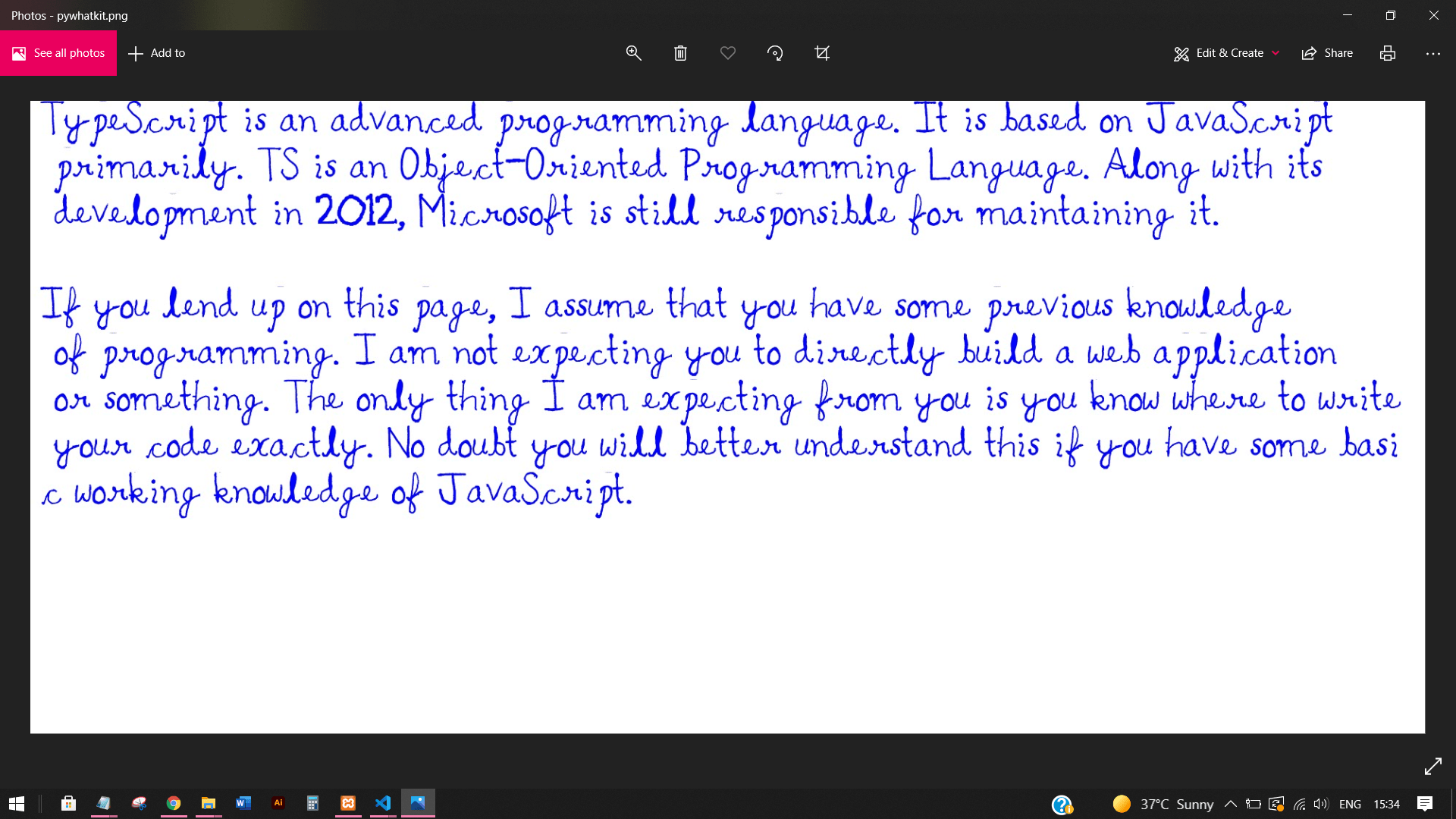 Python 01how To Convert Digital Notes To Handwritten Notes
